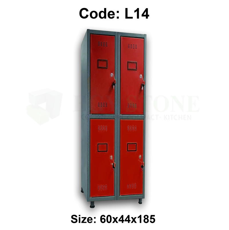 Two Columns Metal Locker (L14) - EGY STONE